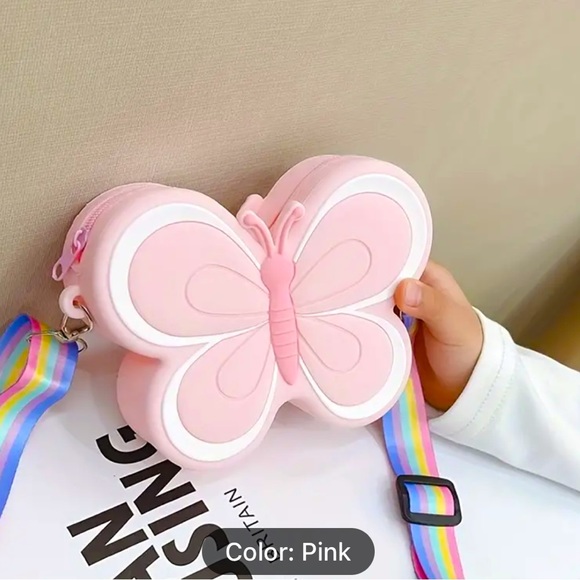 Bath & Body Works | Bags | Butterfly Cross Body Bag Cartoon Cute ...